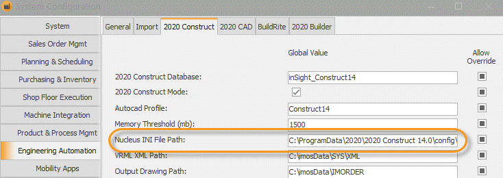 Configure VRML Viewer Files – Insight