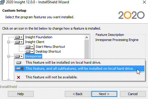 Install Inresponse Services – Insight