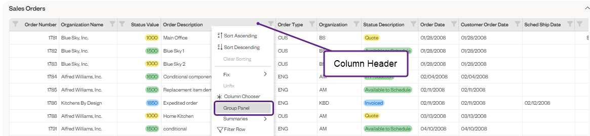 Grouping data – Insight