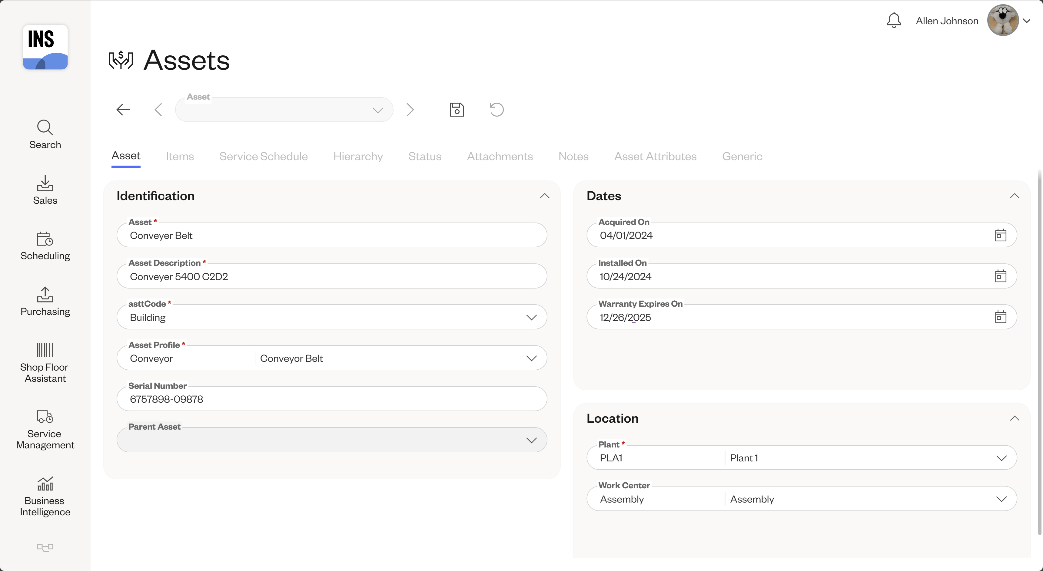 Creating assets – Insight
